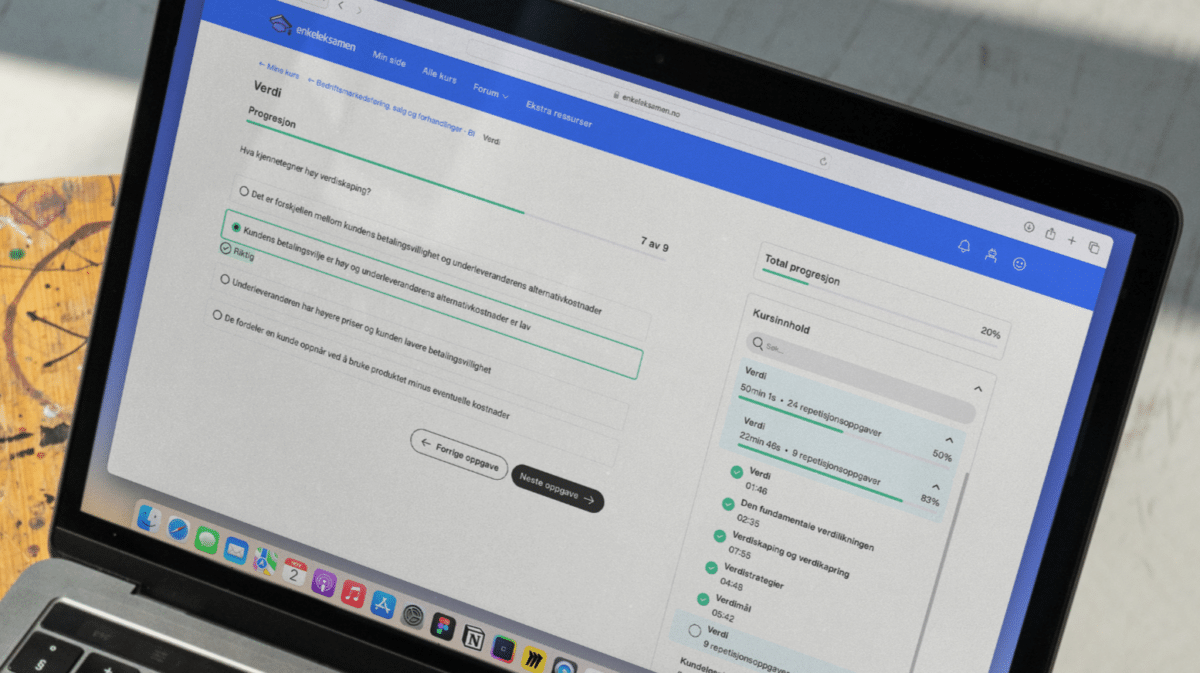 Repetisjonsoppgaver - EnkelEksamen